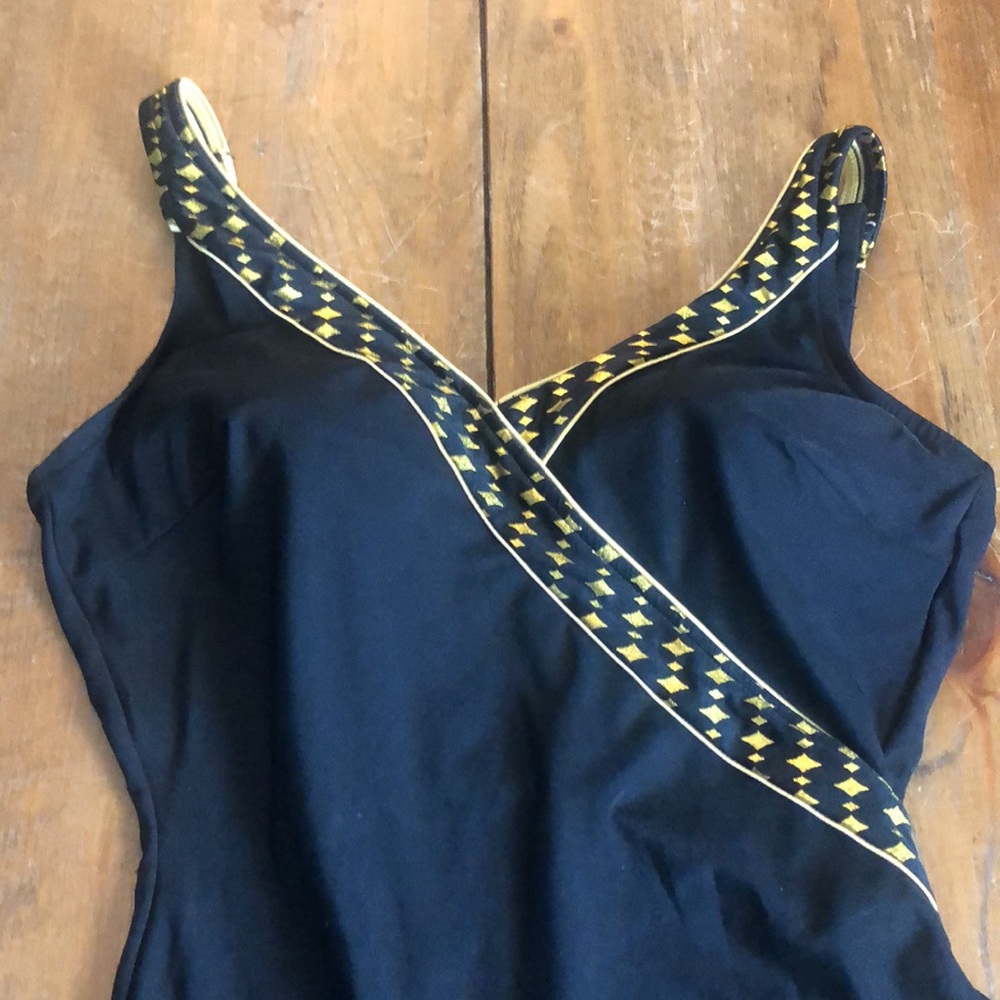 1960’s Pin Up One Piece Bathing Suit - Gem